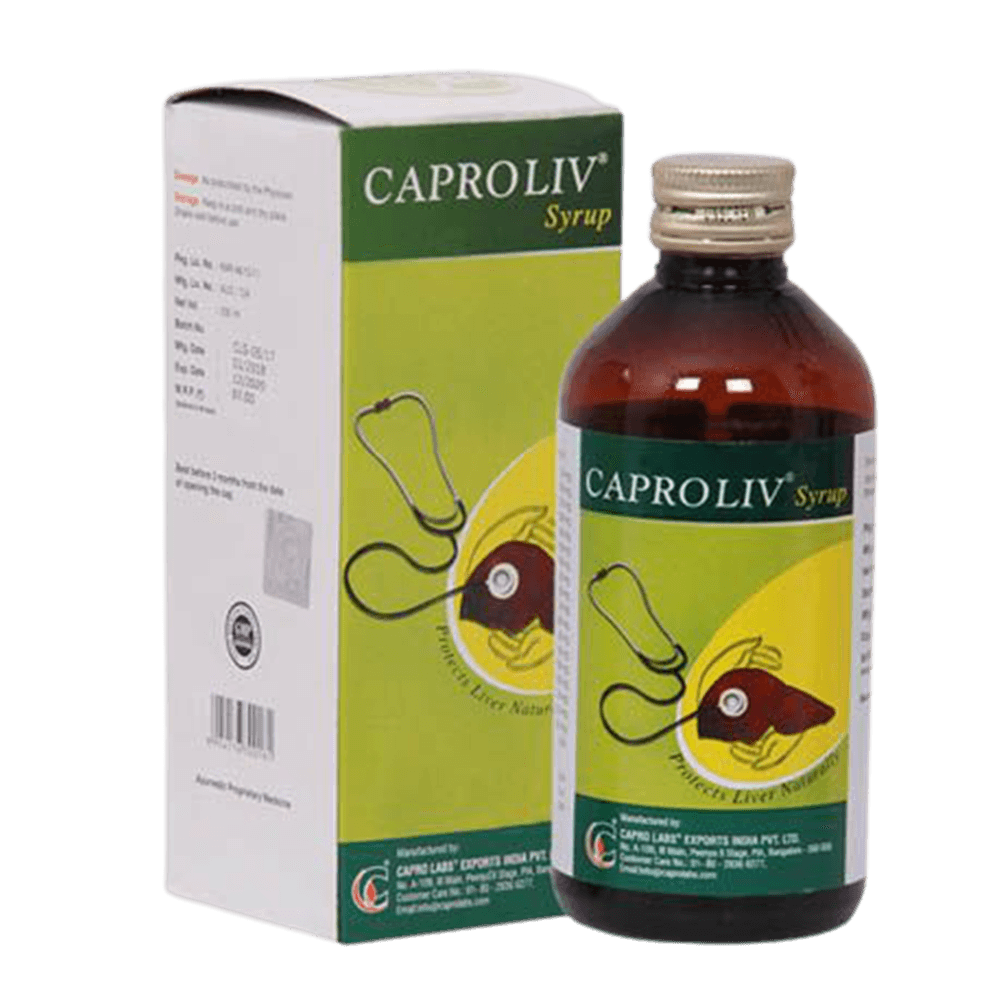Buy Capro Ayurveda Caproliv Syrup Online at Best Price - Indiangoods